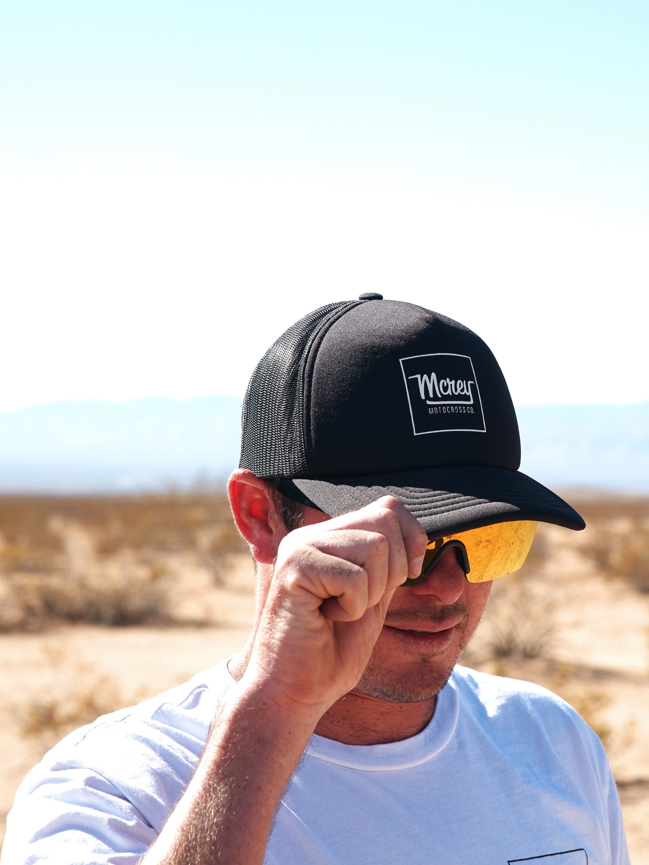 Classic Black Trucker Snapback - MCREY MOTOCROSS CO.